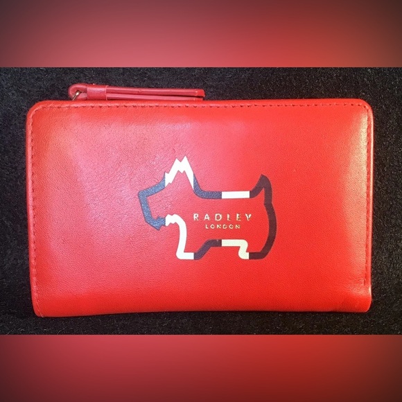 RADLEY LONDON | Bags | Radley London Red Leather Wristletwallet | Poshmark